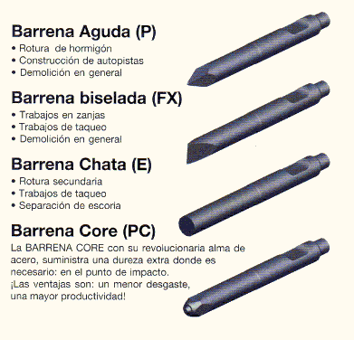 barrenaspesados - Maquinaria de Obras Públicas e Instalaciones Hidráulicas